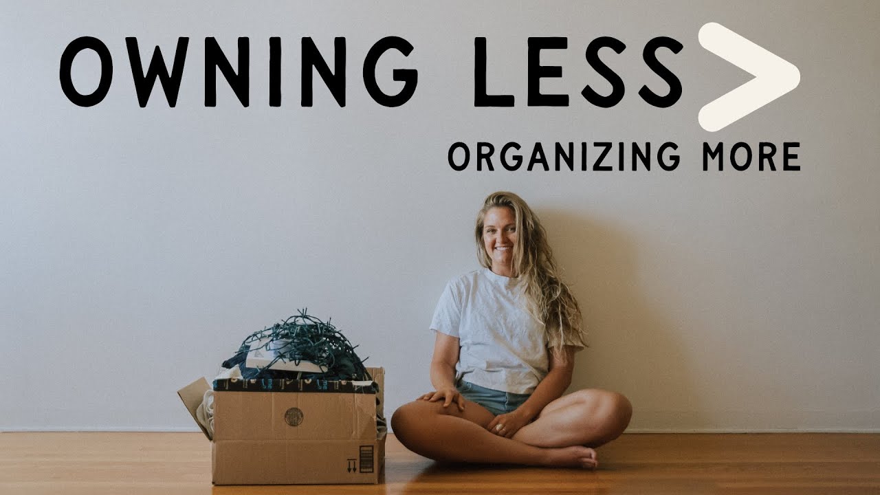 easy minimalist habits to OWN LESS STUFF 📦 - YouTube