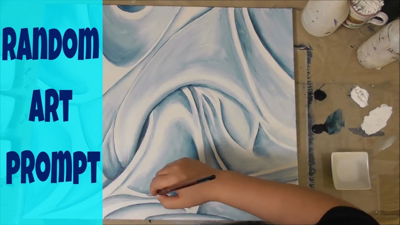Painting the texture of silk - Timelapse - YouTube