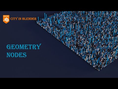 Low poly city. Geometry Nodes - YouTube