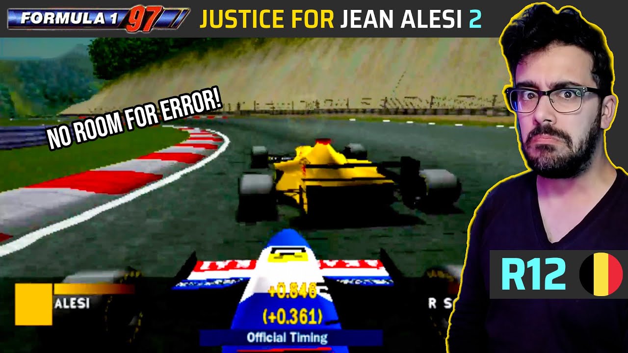 The Least Relaxing Spa (R12: BEL - Formula 1 97) - YouTube
