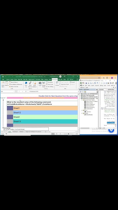 Test Yourself On Vba 00021export Vba Code Advancedexcel Coding Excelacademy Vba Excel