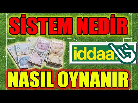 İDDAA SİSTEM NEDİR SİSTEM KUPON NASIL OYNANILIR 2022 İDDAA TAHMİNLERİ  (İddaa Nasıl Oynanılır)