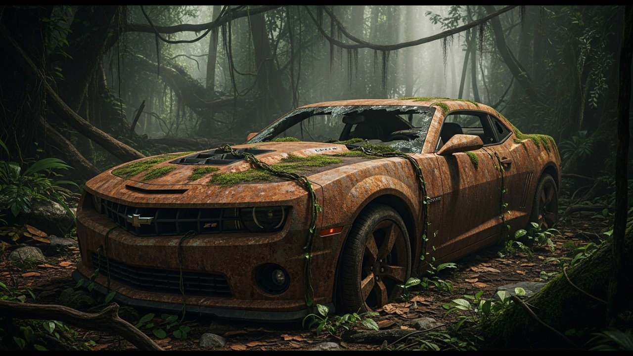 Restoration Abandoned Chevrolet Camaro - YouTube