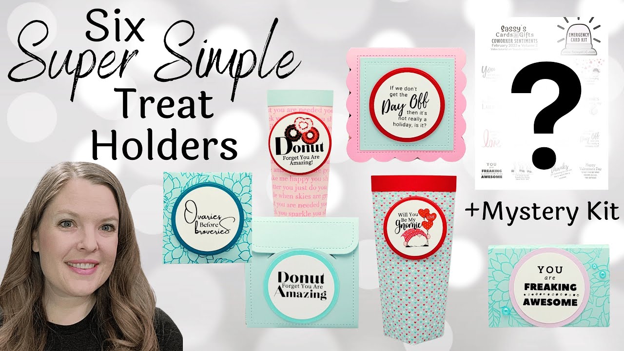 6 Super Simple Treat Holders + 2 FREE PRINTABLES - YouTube