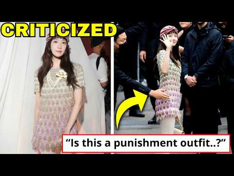 Yoona Girls Generation outfit for Paris Fashion Week has received criticism from netizens