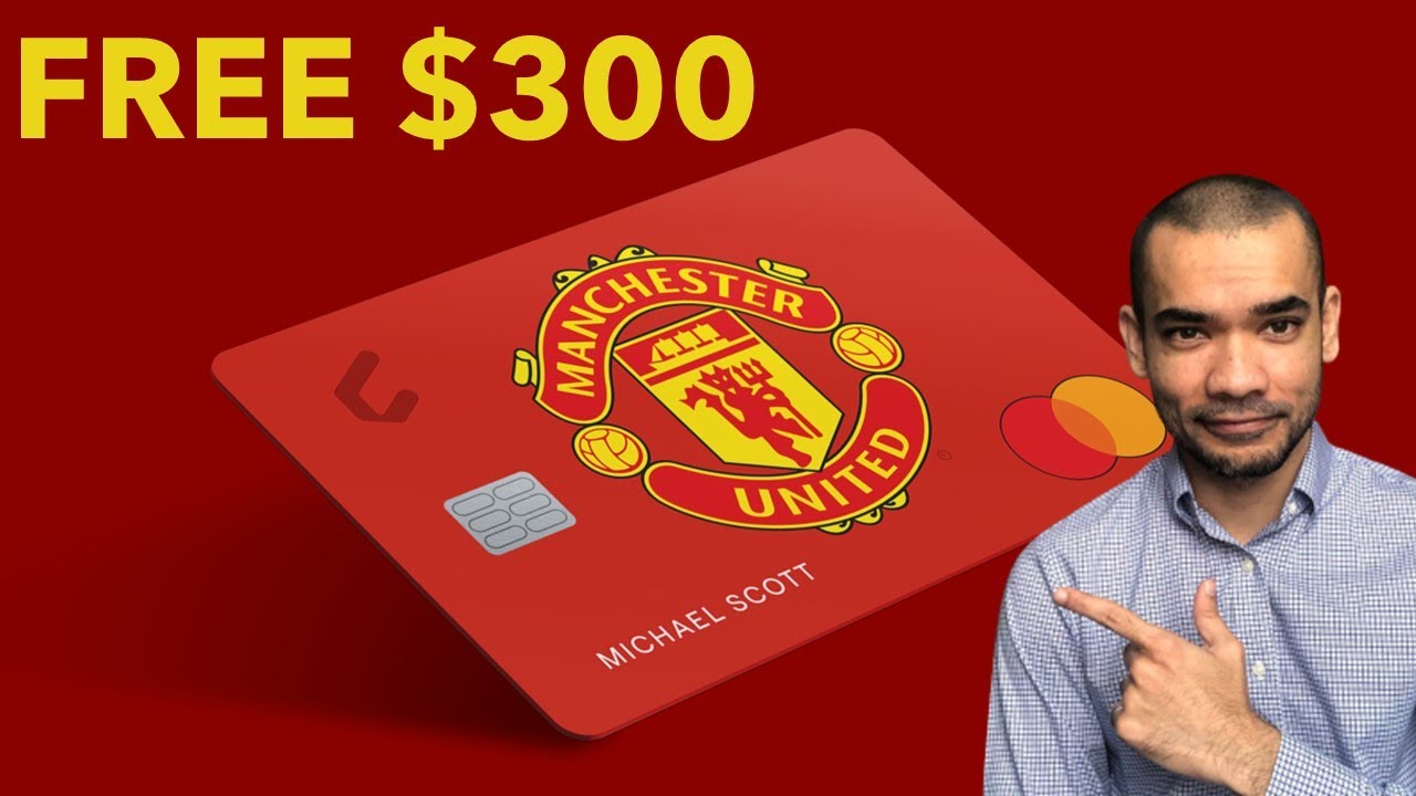 MANCHESTER UNITED CARDLESS CREDIT CARD UNBOXING & REVIEW - YouTube
