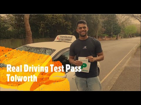 Tolworth Driving Test Pass - YouTube