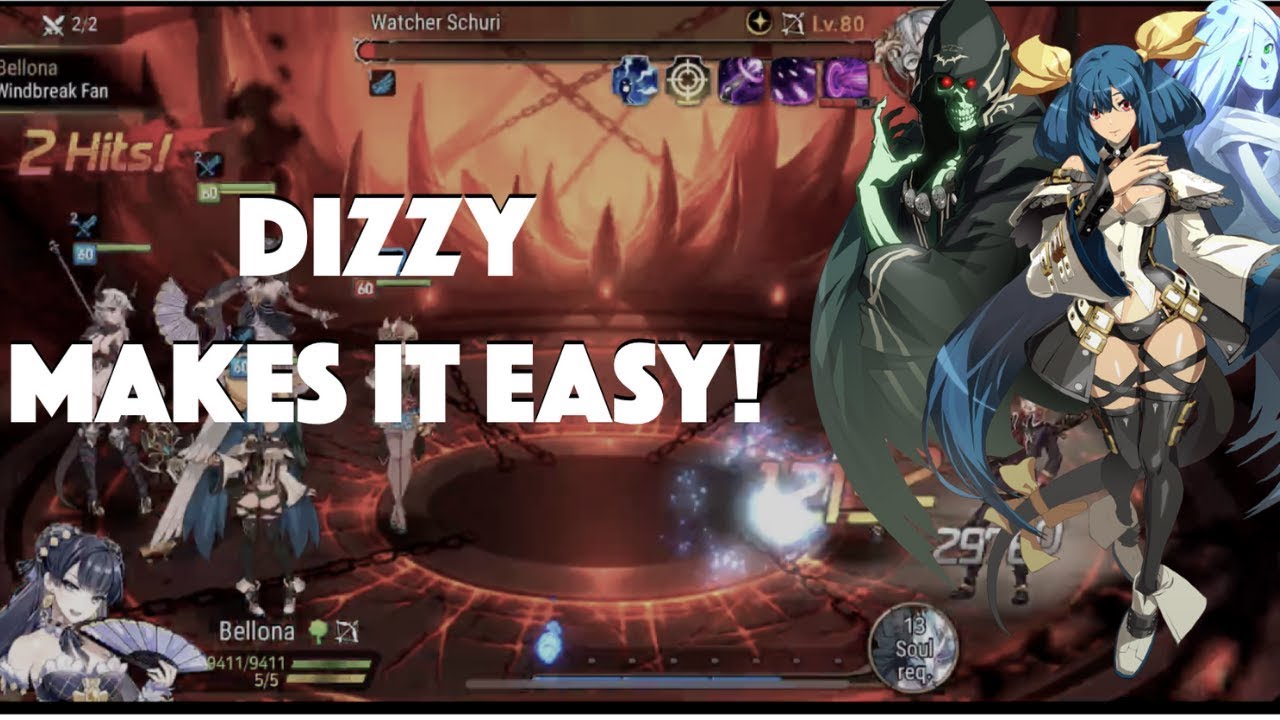 Epic Seven - Abyss 81 With DIZZY [Quick Guide] - YouTube