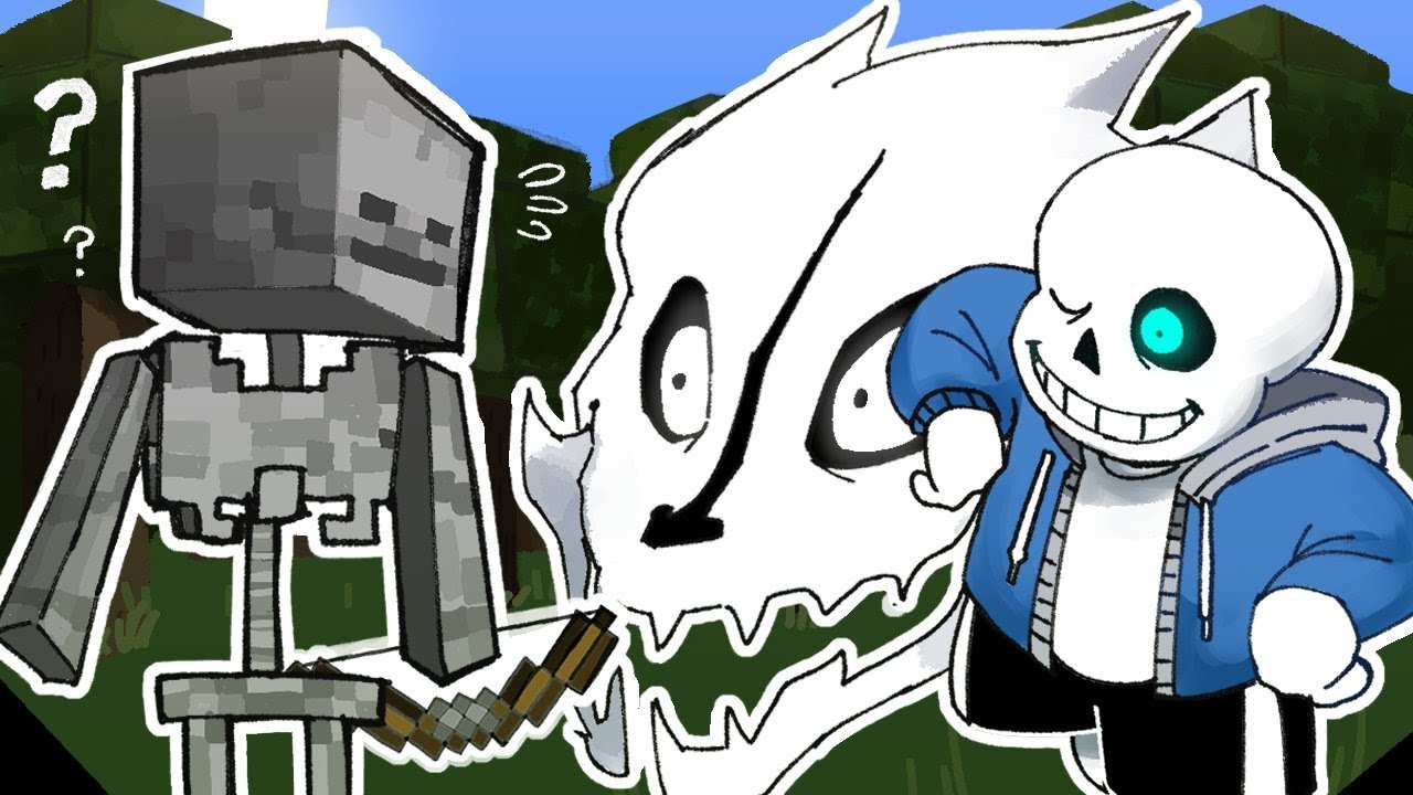 Can I Beat Minecraft as Sans? - YouTube