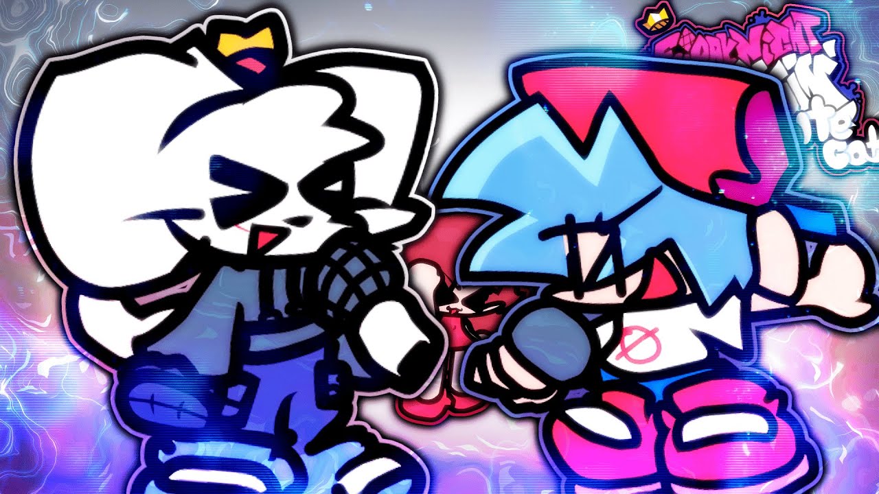 Meowistic FNF VS White Cat - FC [Demo Mod] - YouTube