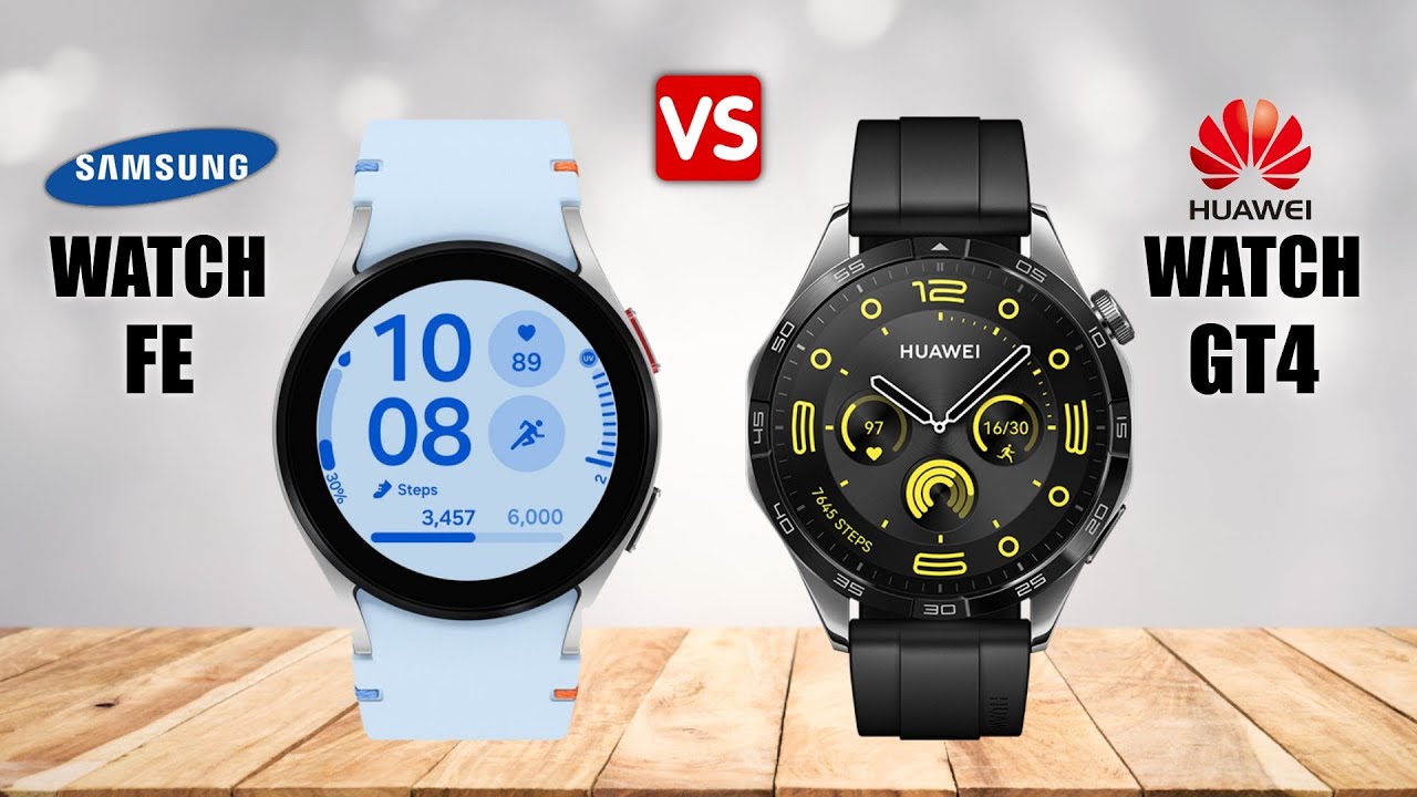 Samsung Galaxy Watch FE VS Huawei Watch GT 4 - YouTube