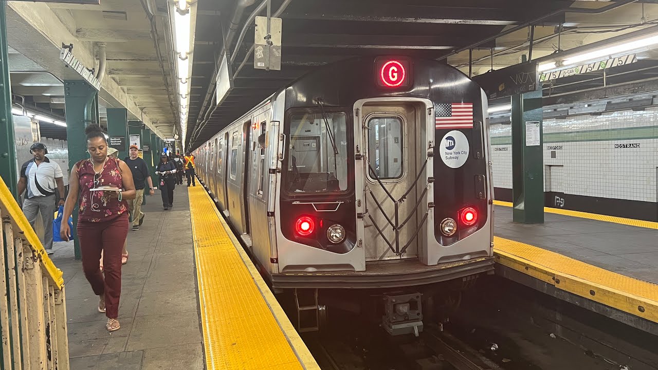 NYC Subway: Full Ride on a R160 G train to Bedford Nostrand Avs from ...
