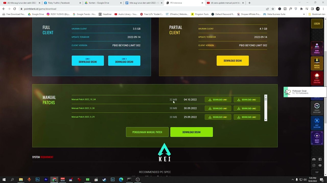 cara update manual point blank zepetto - YouTube
