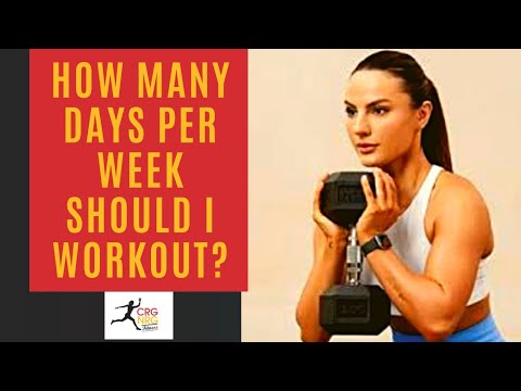 How Many Times per week should you workout? Workout timing - YouTube