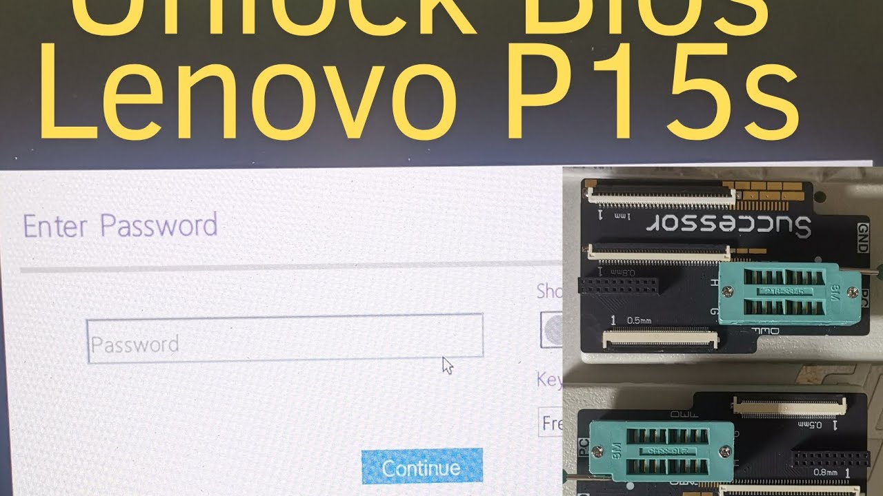 Unlock Lenovo P15s By Vertyanov ''Successor'' فتح الباسورد - YouTube