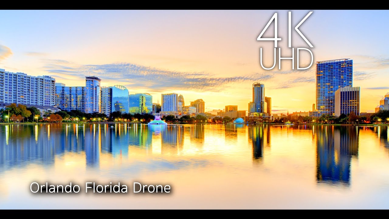 Orlando Florida in 4K UHD Drone - YouTube