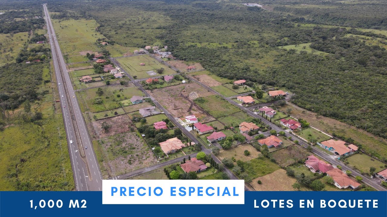 Lotes de 1,000 m2 en El Francés - Excelente Precio. Prestige Panama ...