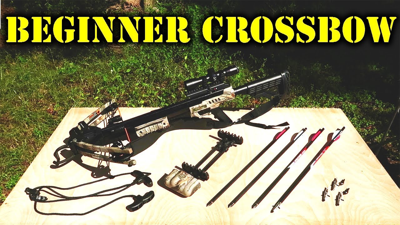 Beginner Crossbow, Accuracy is Key! - YouTube