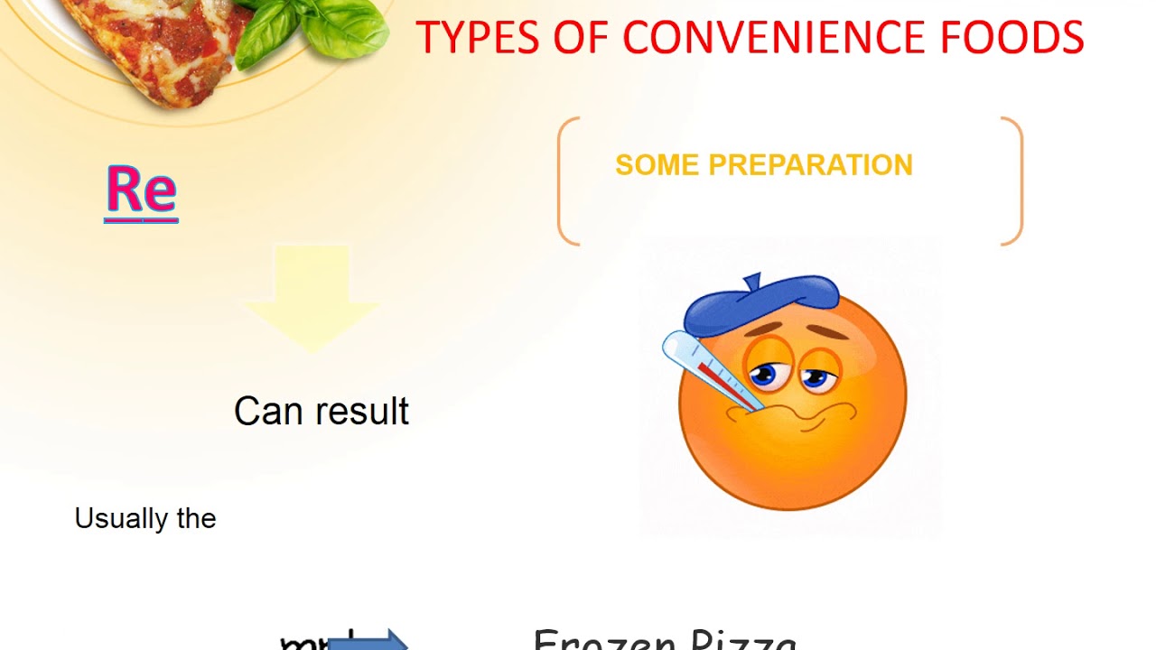 Convenience Foods Grade 9 - YouTube
