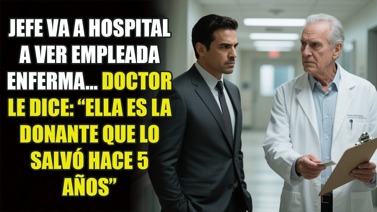 JEFE VA A HOSPITAL A VER EMPLEADA ENFERMA. DOCTOR LE DICE: 'ELLA ES LA ...
