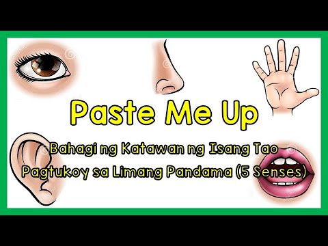Art Activity - Limang Pandama (Five Senses) - YouTube