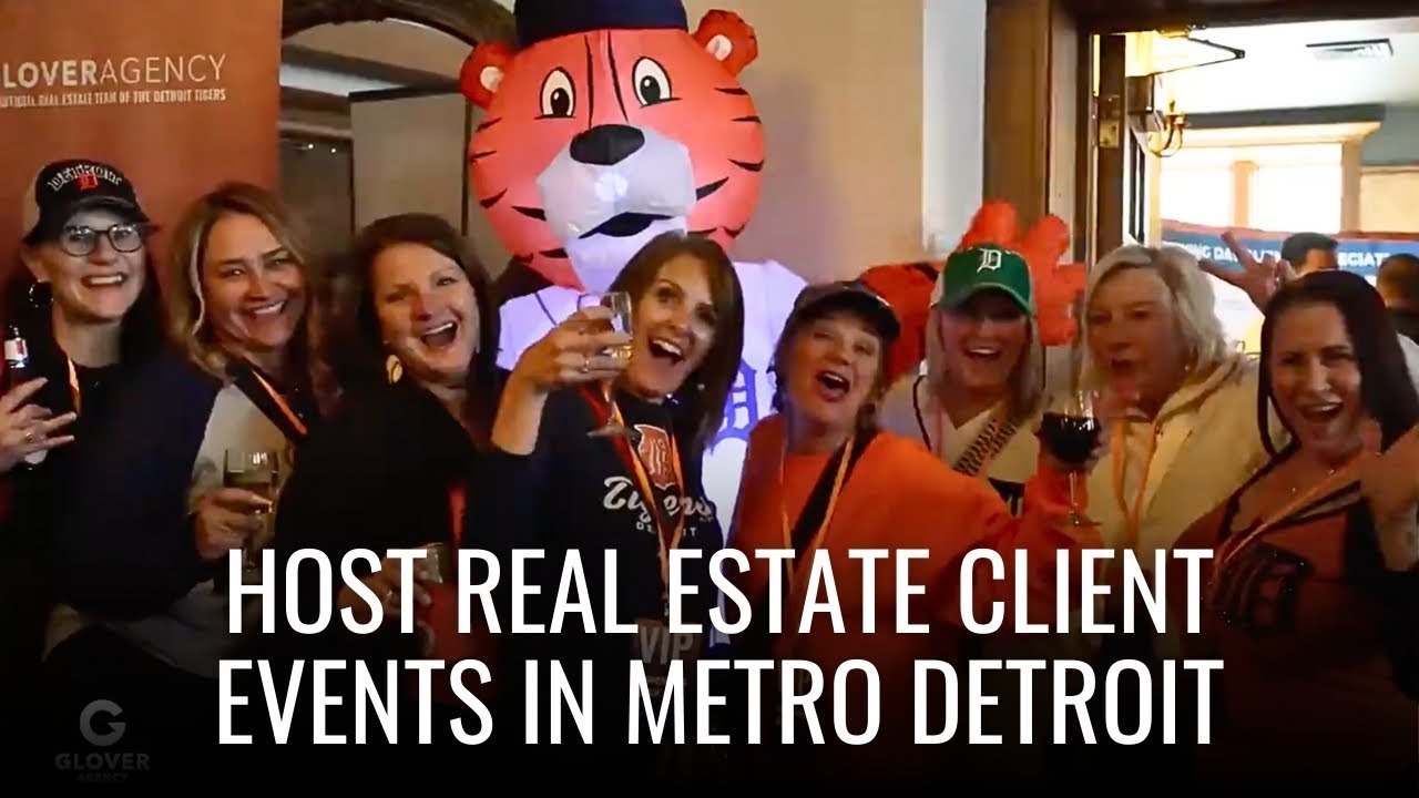 Host Real Estate Client Events in Metro Detroit | Glover Agency - YouTube