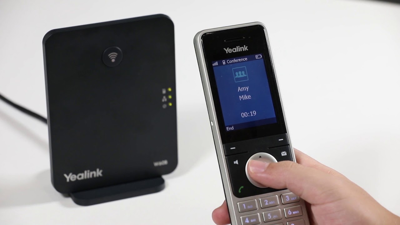 W60P Conference Calling - YouTube