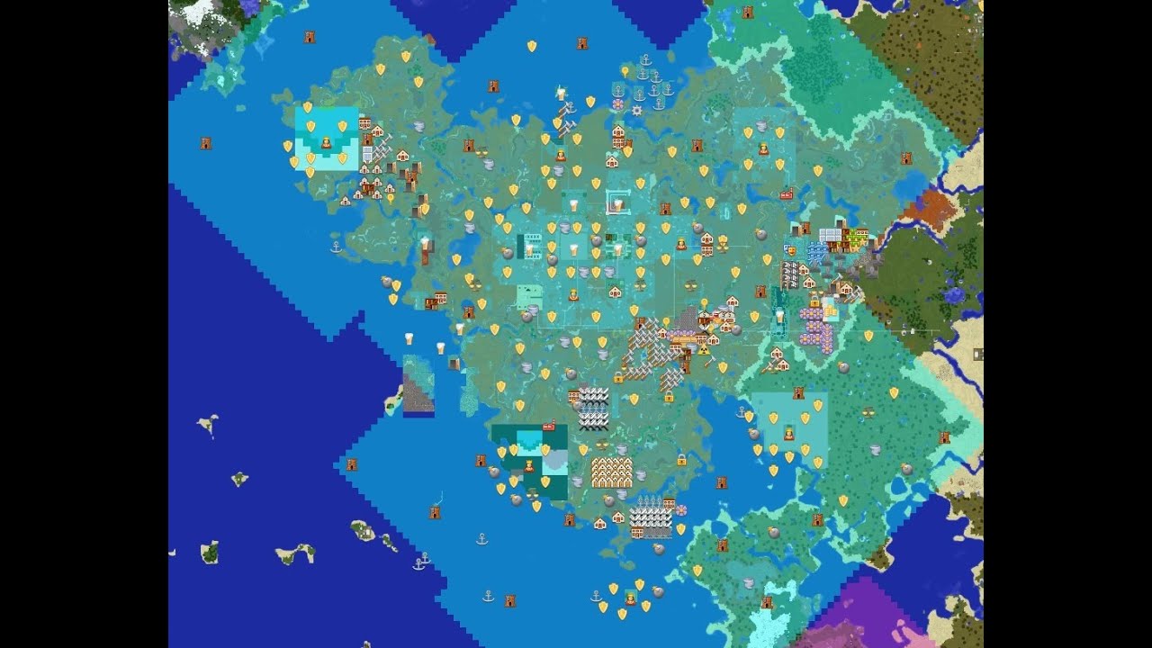 Снос капы пушками CivCraft - YouTube