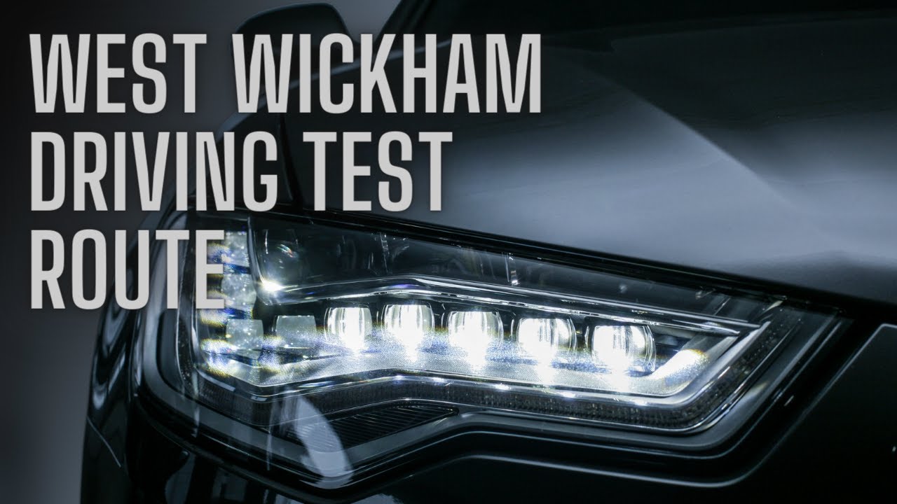 West Wickham Driving Test Route 17 April 2023 Produce Stef - YouTube