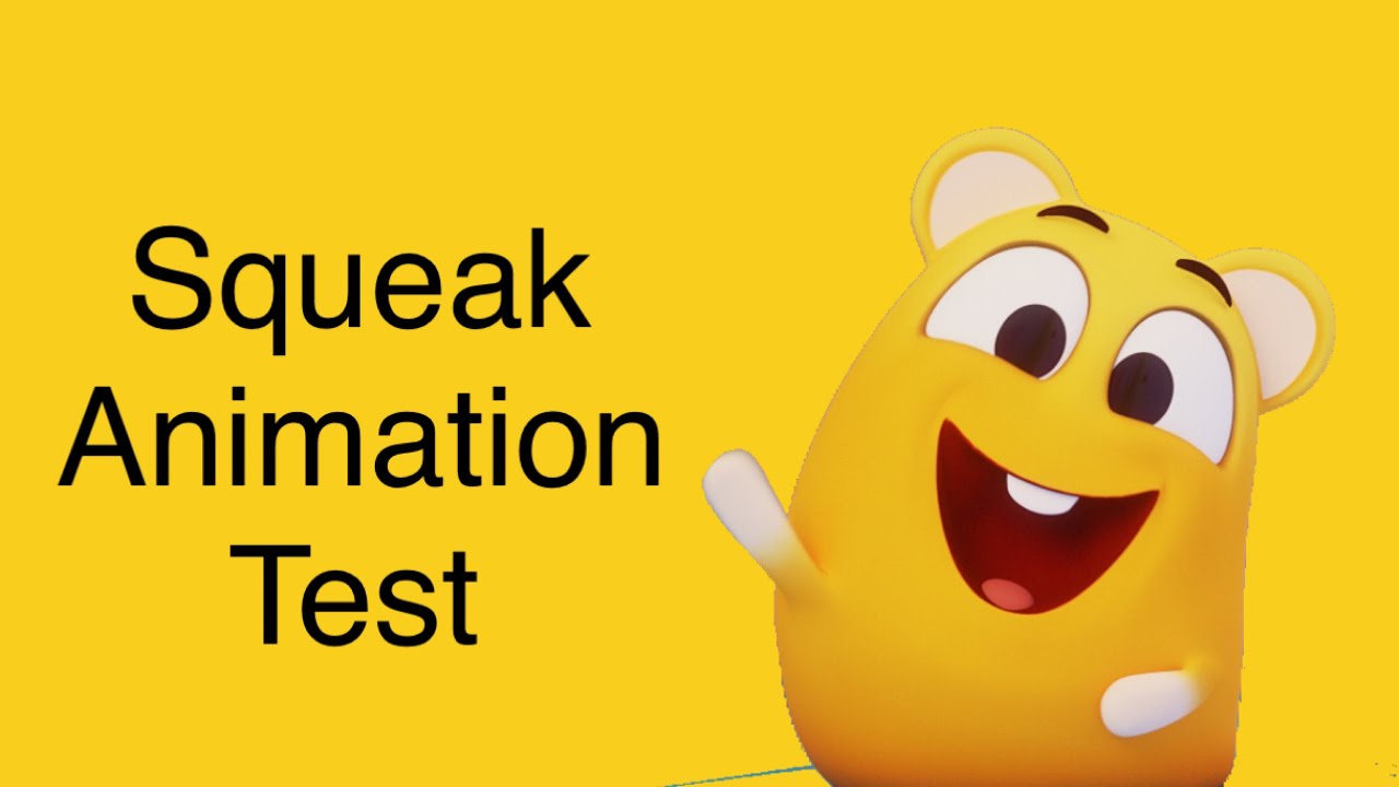 Squeak animation test - YouTube