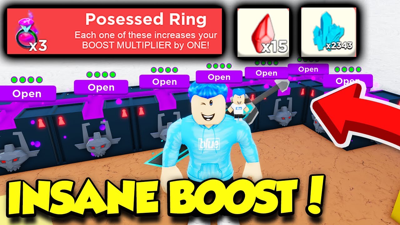 I Got 3 POSSESSED BOOST RINGS In YouTube Simulator And Got a 100,000% ...