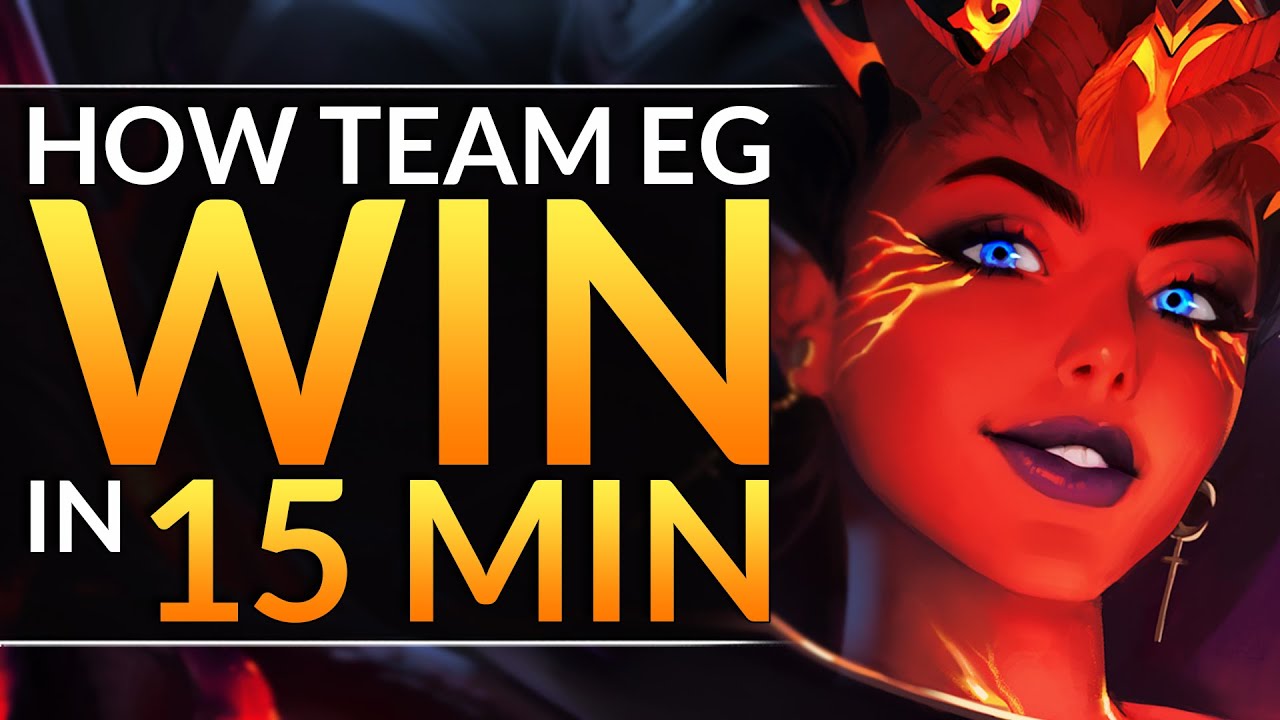 How These Pro's WIN IN 15 MINUTES - Team EG Pro Tips and Tricks - Dota ...