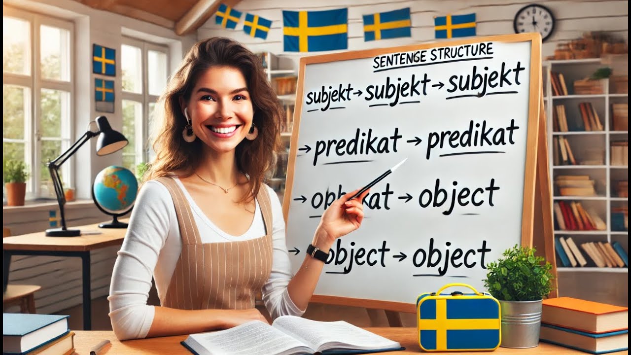 Vad är satsdelar? | Enkel grammatik för SFI | Subjekt - Predikat ...