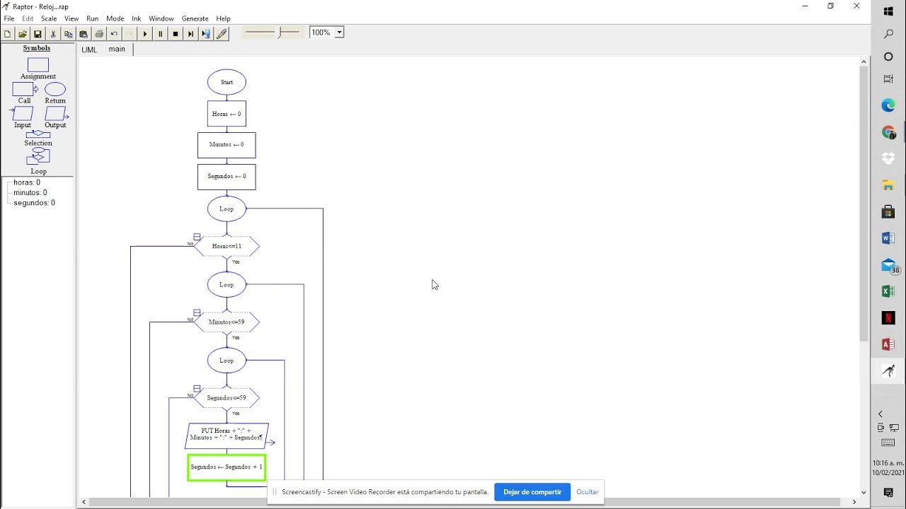 Reloj en raptor - YouTube
