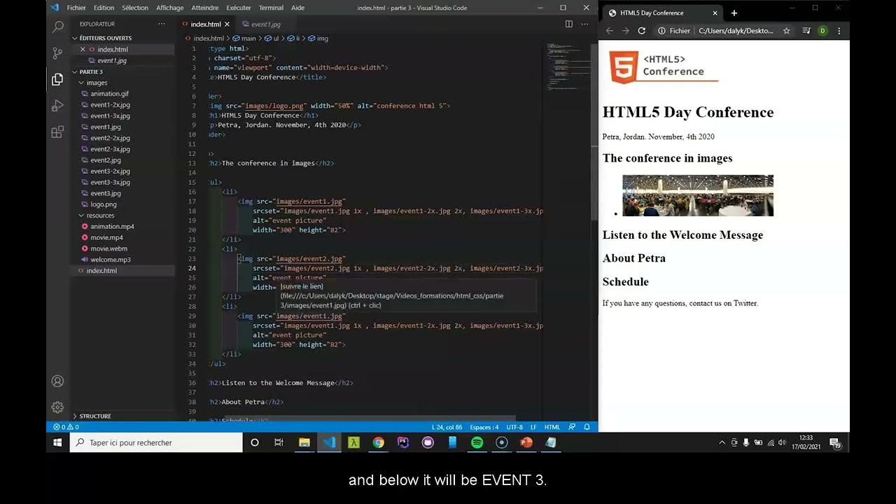 Learn HTML 5 3 2 photo and image rendering - YouTube