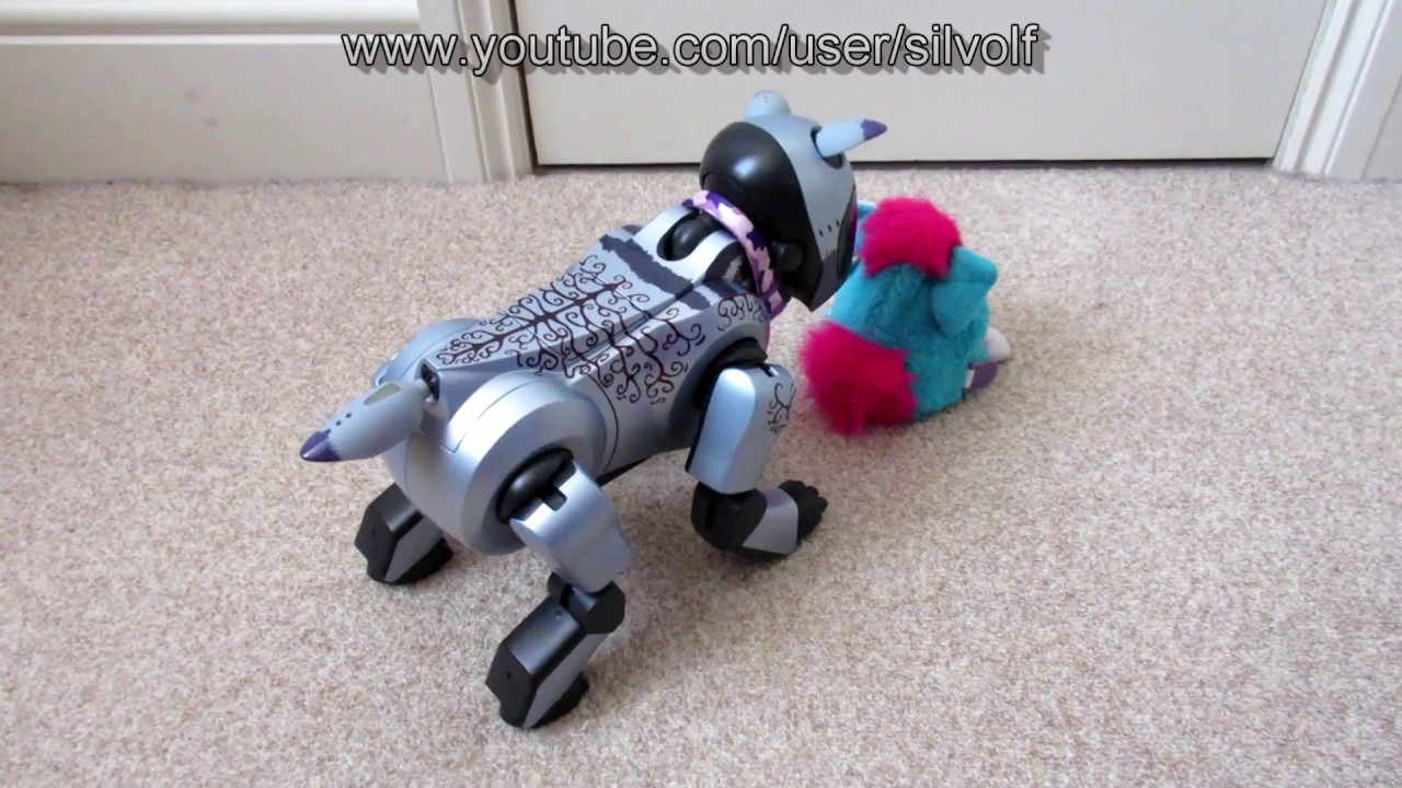 Aibo meets 90s Furby Baby - YouTube