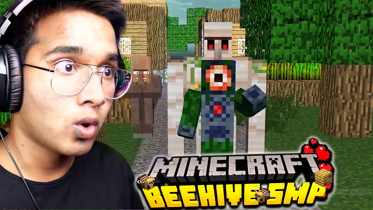 Minecraft Day 3, @AndreoBee Becomes My Hero 🦸 - YouTube
