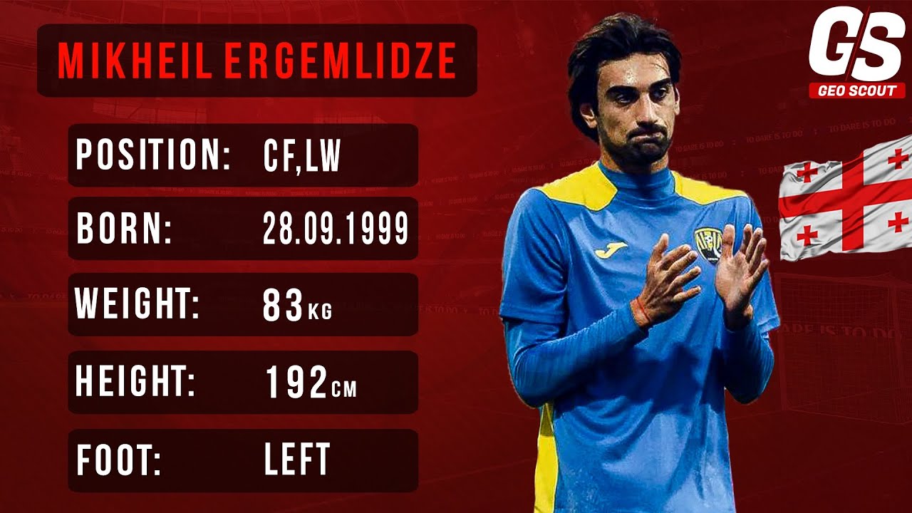 Mikheil Ergemlidze Best Skills & Goals | 2022/23 HD - YouTube