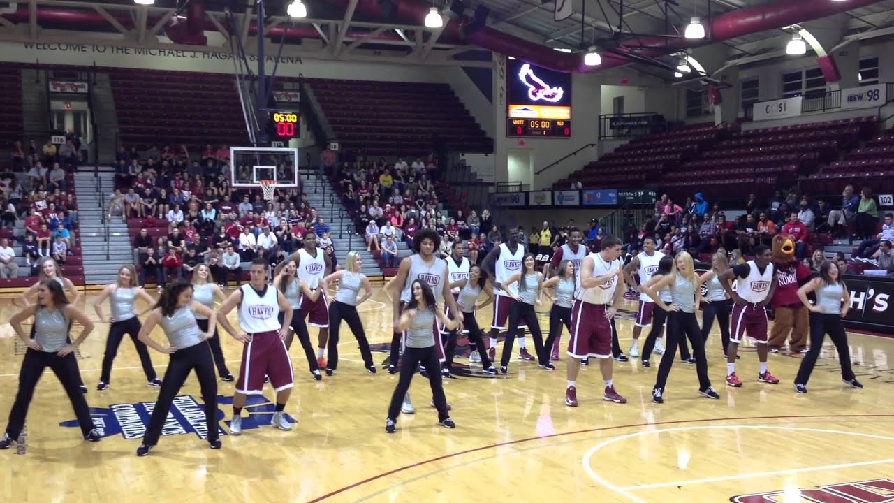 SJU Dance Team - 2012 Hawk Hysteria Basketball Dance - YouTube