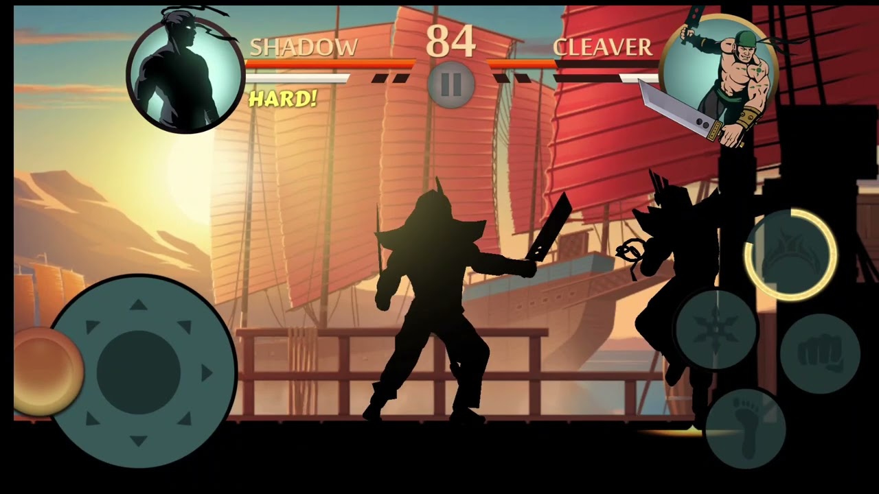 BOSS BODYGUARD Cleaver | BODYGUARD Shark ACT 4 | SHADOW FIGHT 2 - YouTube