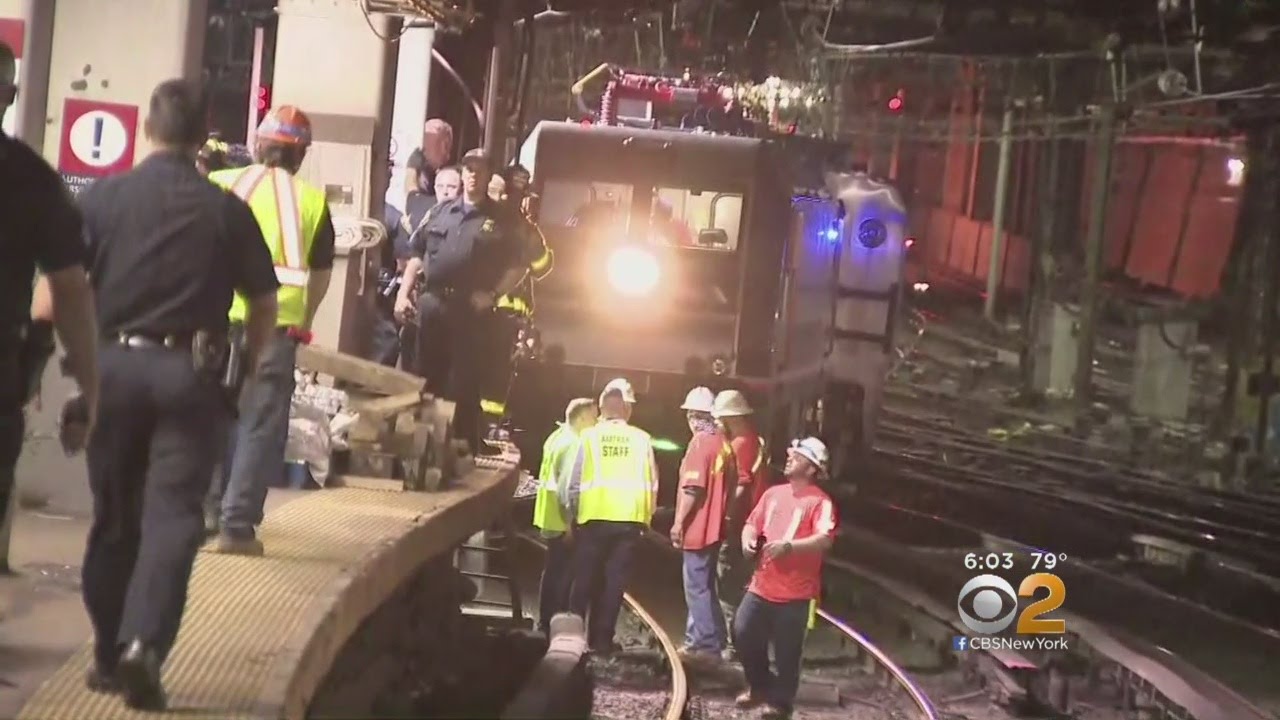 Amtrak Emergency Track Work Begins On Monday - YouTube