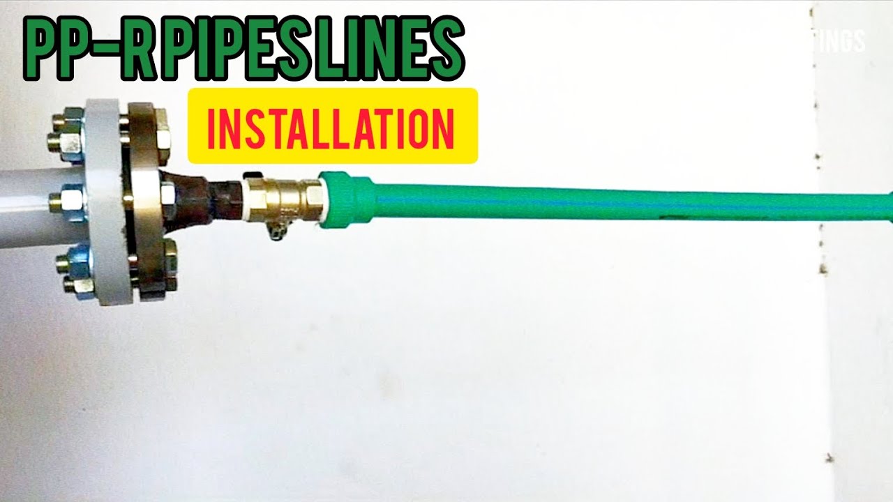 PP-R LINE INSTALLATION|PPR WORK DONE|VSK ENTERPRISES PP-R PIPES AND ...