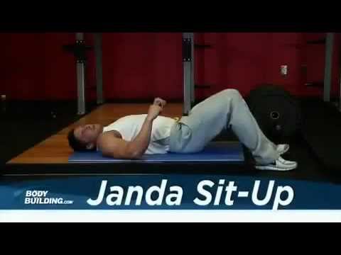 Janda Sit Up Mide Hareketi Nasıl Yapılır?