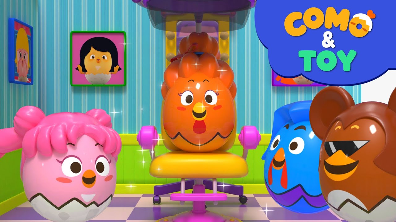 Como | Beauty Shop + More Episodes 12min | Cartoon video for kids ...
