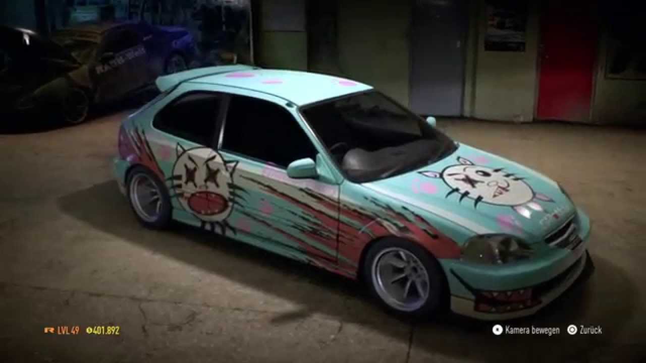 Need for Speed 2015 - Samantha's Honda Civic from NFS Underground - YouTube