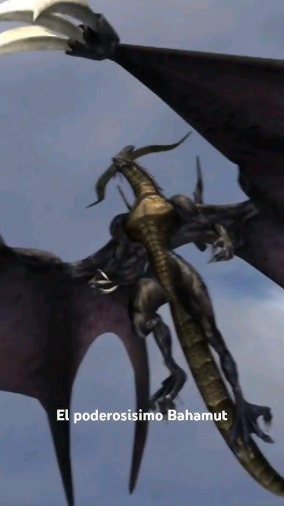 El poderosisimo Bahamut #finalfantasy #shortsclip - YouTube