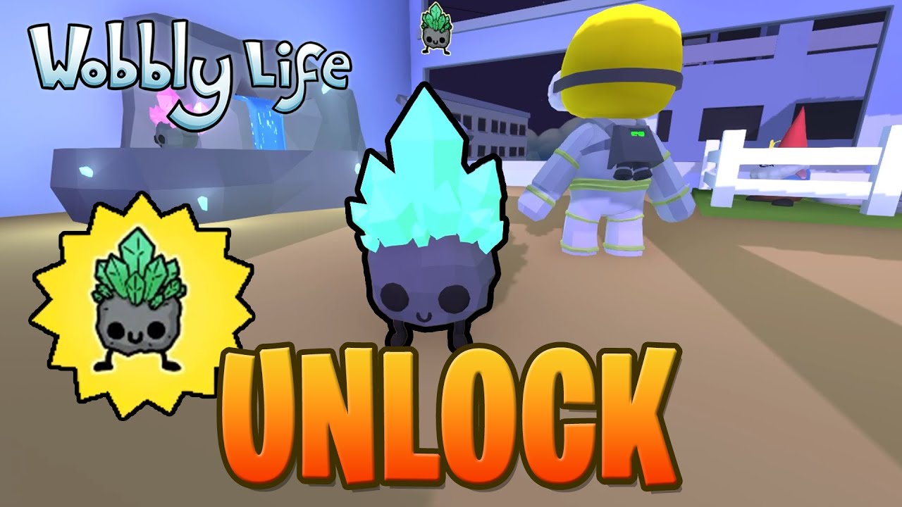 UNLOCK THE GEM PET with CAVE SET | Wobbly Life 0.94 - YouTube