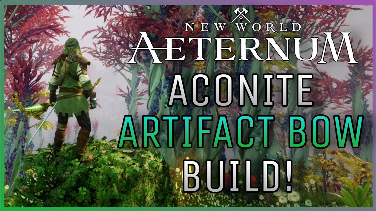 Crafting New Gear For Aconite Bow Artifact | New World Aeturnum Season ...