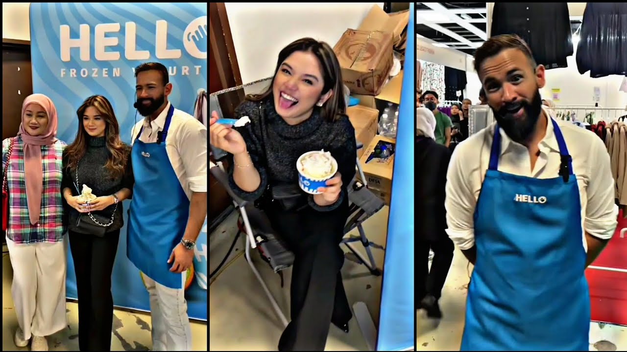 Sharnaaz Ahmad || Amelia Christie Teman Mamu Di StyloFest Mega Raya 💕 ...