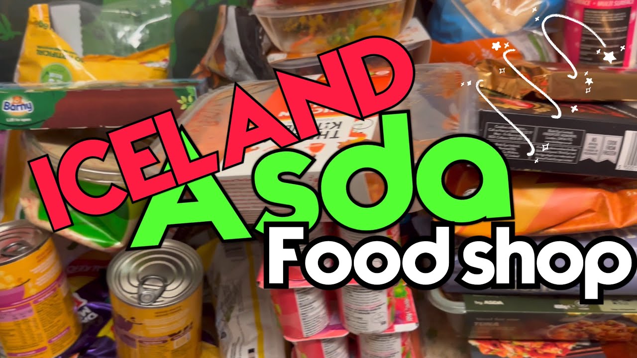 January big food shop for a larger family - YouTube